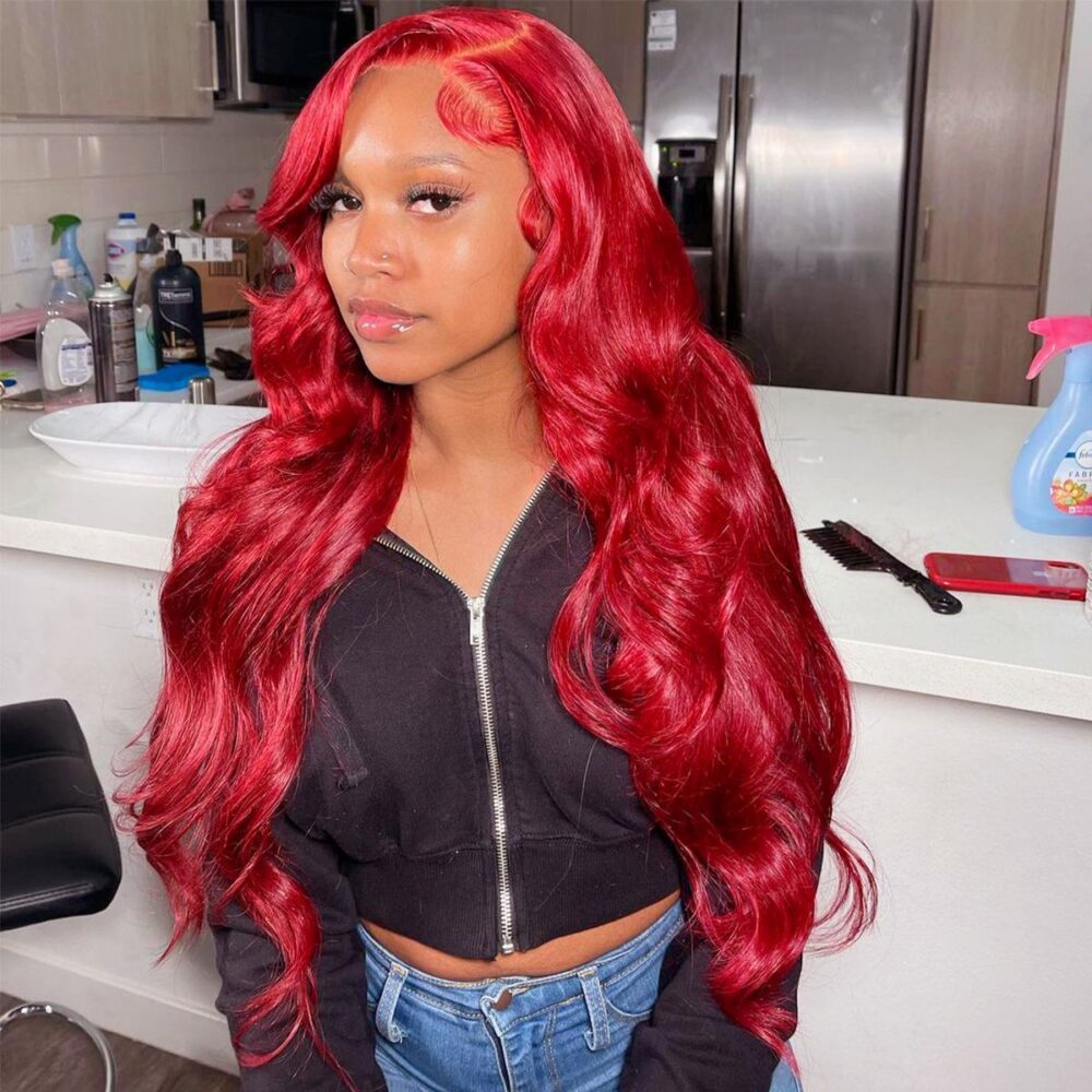 red wig | Tinashehair